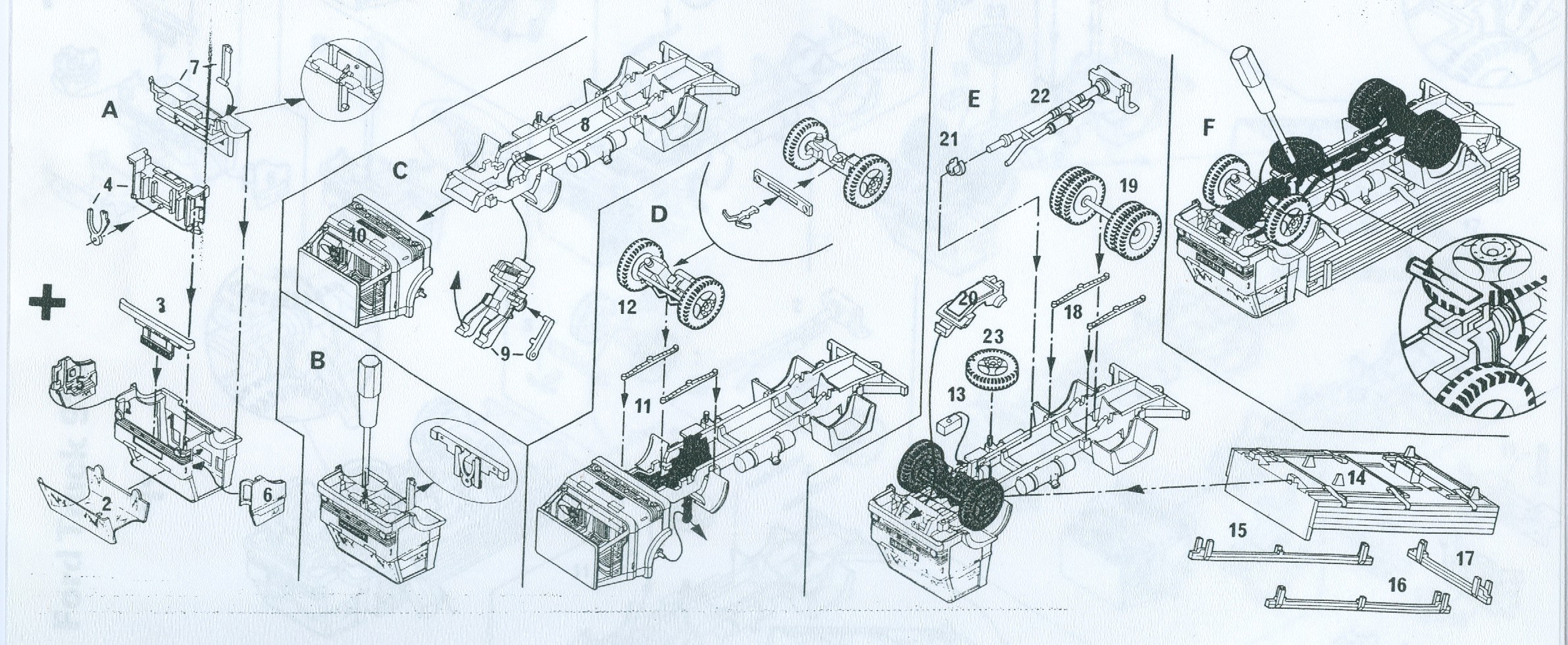 Ford lastbil + - Teknosamleren