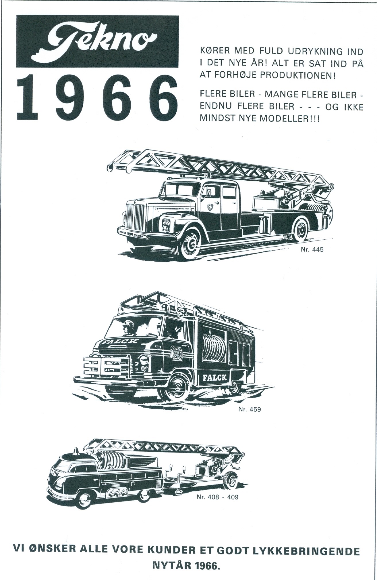 Volvo Express brandsprøjte nr. 459 - Teknosamleren