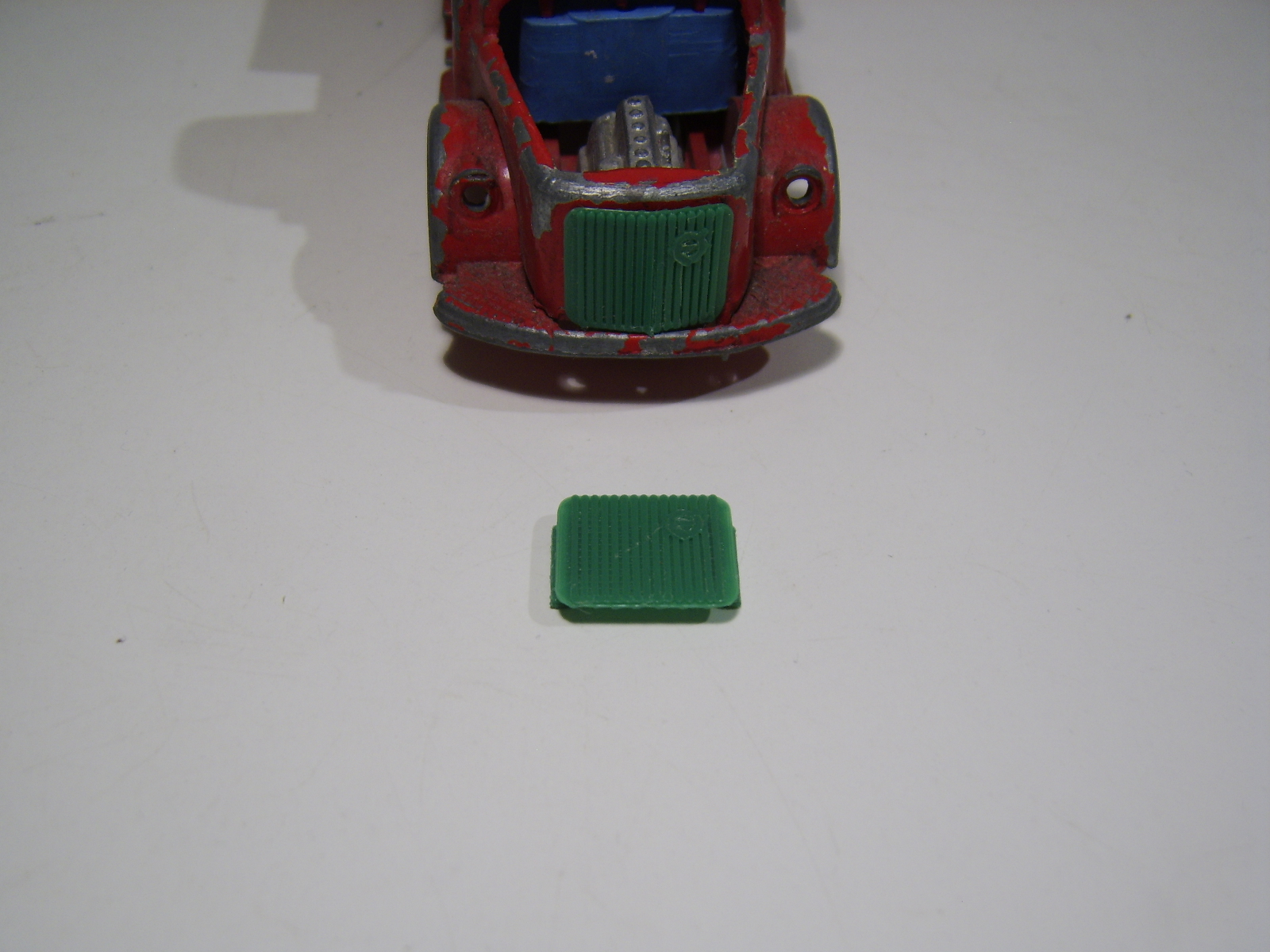 Vilmer Volvo lastbil kølergrill 3D-print grøn - Teknosamleren