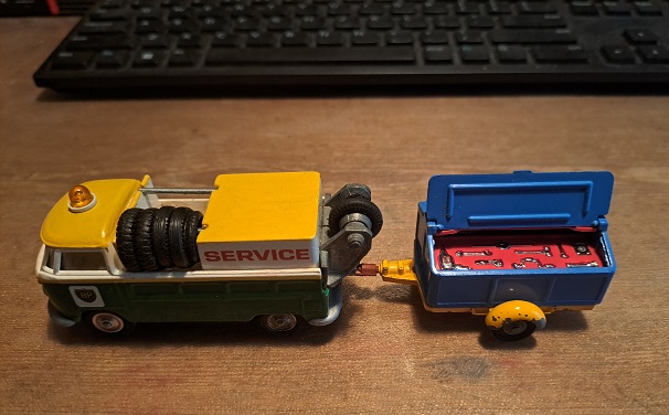 VW service bil - Teknosamleren